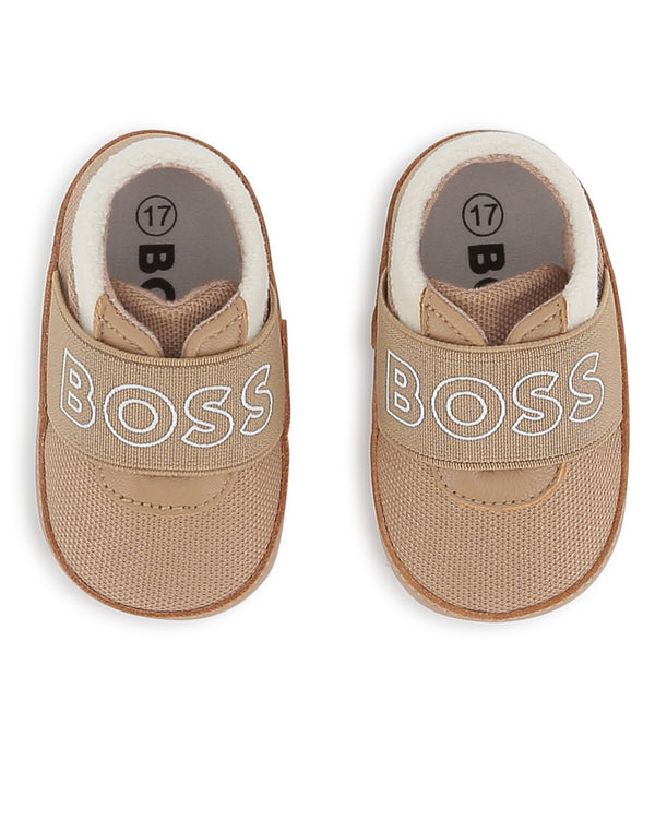 Hugo Boss Baby Boys Beige Sneakers