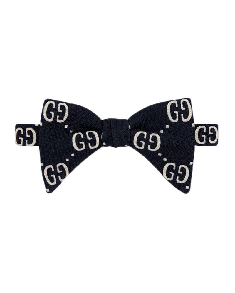 Gucci Kids Boys Navy Bow Tie