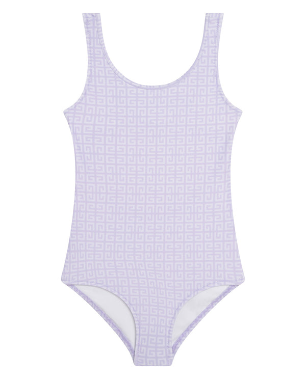Givenchy Kids Girls Purple Swimsuit